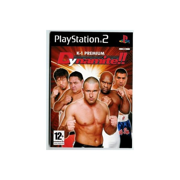 K-1 Premium Dynamite - Jeu PS2 - Combat, Jusqu'à 2 Joueur, Publié par : D3 Publisher