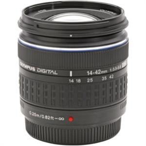 Olympus Zuiko 14-42 mm f/3.5-5.6 Objectif pour Olympus - Zoom, pour SLR Digital, Ouverture ...