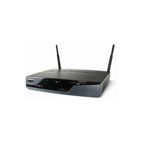 (CISCO876-SEC-K9) Router - Funciones: Módem DSL, WAN: ADSL sobre RDSI ...