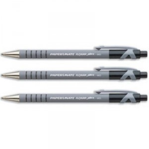 Papermate - Flexgrip Ultra - ballpoint - retractable fine point - black ...