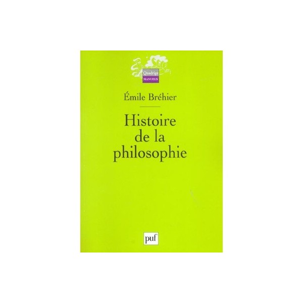 Historia de la Filosofía - Emile Bréhier - Distribución de la Unión ...