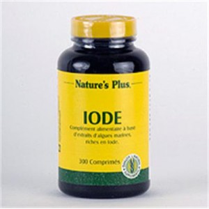 Iode naturelle 150 mcg - Nature's Plus