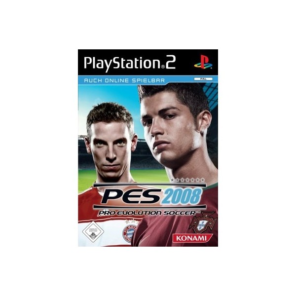 PES 2008 - Pro Evolution Soccer [import allemand] - Jeu PS2