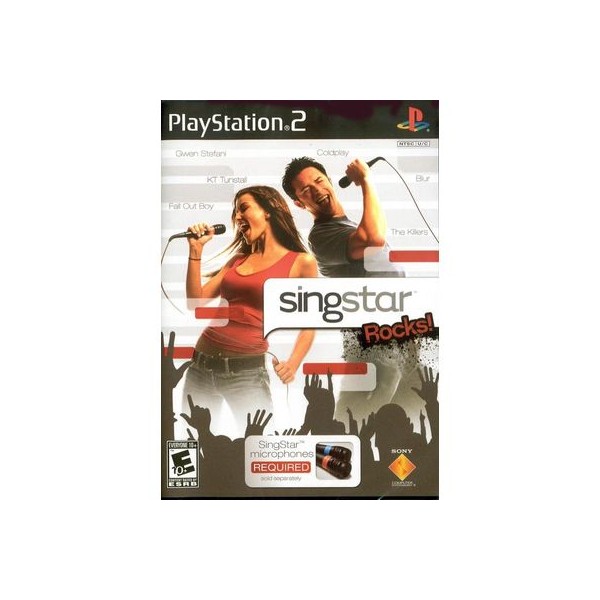 Singstar Rocks! - Jeu PS2 - Musique, Classement : 10 ans et plus,Jusqu ...