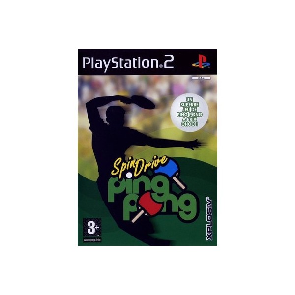 SpinDrive Ping Pong - Jeu PS2 - Sports, Jusqu'à 2 Joueur, Publié par ...