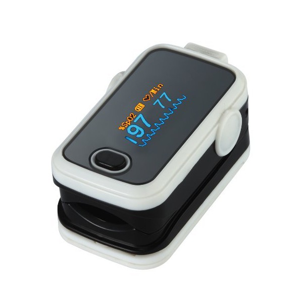 Finger Pulse Pulsoximeter SPO2 Puls Herzfrequenz mit OLED-monitor
