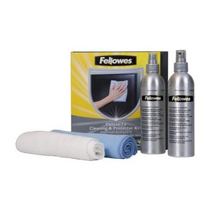 Fellowes Deluxe Flat Screen TV Cleaning Kit - Kit de nettoyage pour ...