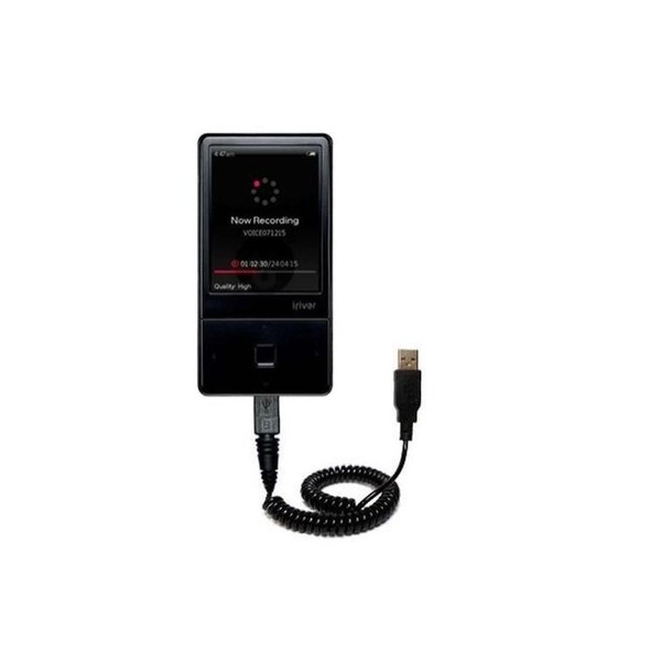 Câble USB en accordéon pour iRiver E100 avec les capacités Hot Sync et ...