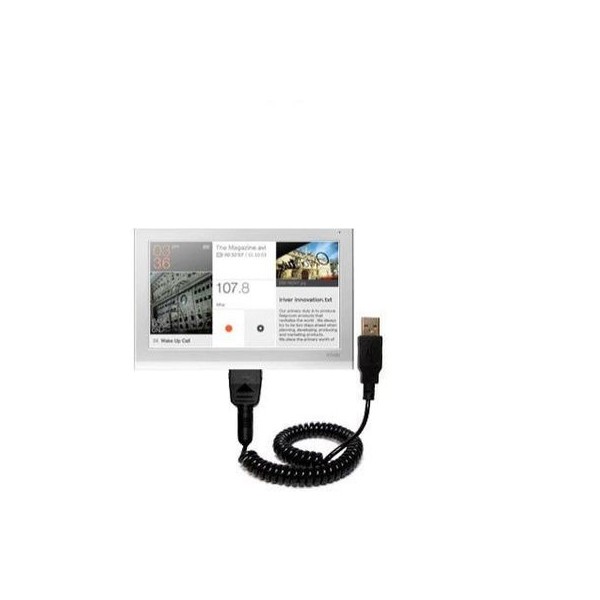 Câble USB en accordéon pour iRiver P7 avec les capacités Hot Sync et ...