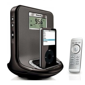 Philips Docking Entertainment System AJ301DB - Clock Radio with iPod ...