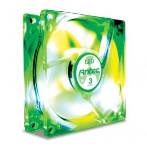 Antec TriCool 120mm grüne LED Gehäuse Lüfter - Lüfter Gehäuse, Hersteller: