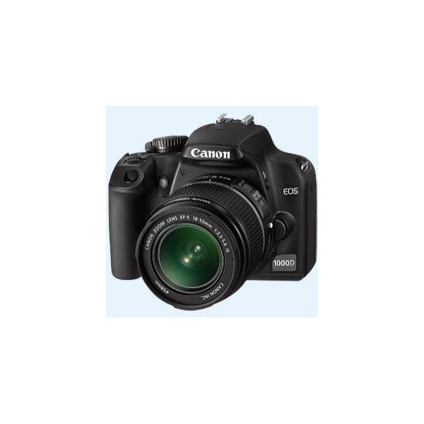 Canon EOS Rebel XS / EOS 1000D avec objectif 18-55mm - 10,5 mégapixel ...