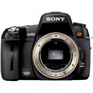 Sony Alpha DSLR-A450 Digital Camera - 14.6 Megapixel, SLR ...