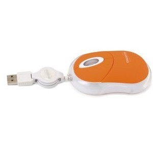 DICOTA Spirit orange (Z22908Z) Mouse - Maus, Optisch Technologie, Farbe ...