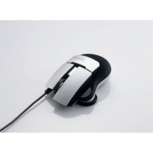 ELECOM Laser Maus SCOPE NODE silber Kabelgebundene (13042) Souris ...