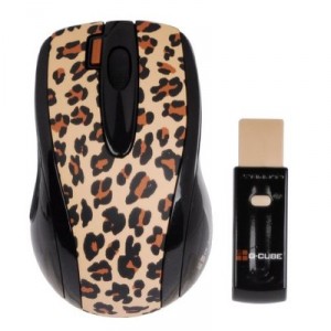G-Cube Wireless Optical Mouse LuxLeopard Brown (VGCLU1084) - Maus ...