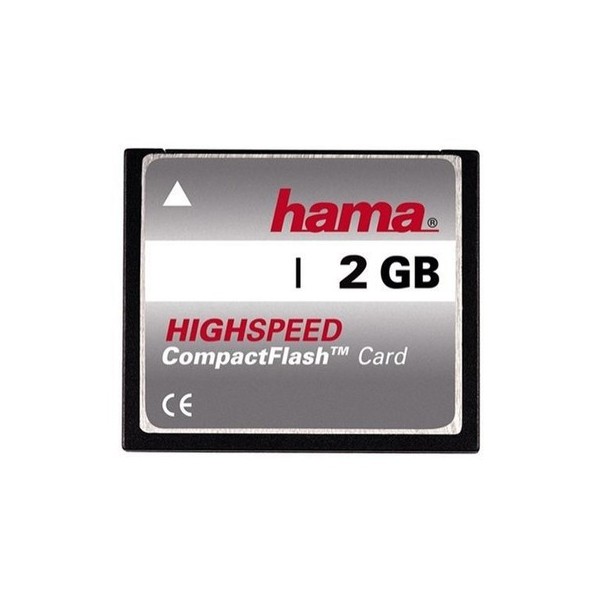 Hama - Carte Compact Flash High Speed 2 GB (F3055445) - Carte CF