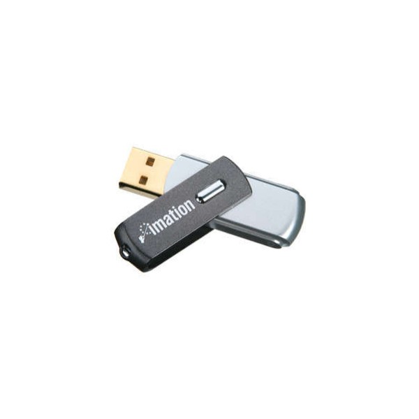 Imation USB 2.0 Swivel Flash Drive lecteur flash USB - 2 Go - (5200767 ...