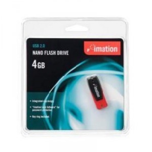 Imation USB 2.0 Flash Drive NANO PRO - 4 GB (24245) - 4 Go, Clé USB