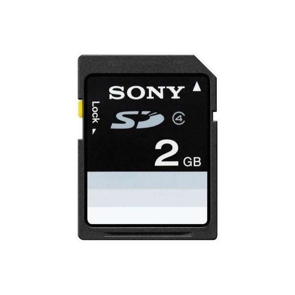 Sony SD de 2 GB de clase 4 (SF2N1) 4x - 2 GB, tarjeta SD (Secure ...