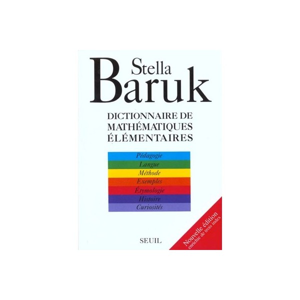 Diccionario elemental de matemáticas, lenguaje Pedagogía Método ...