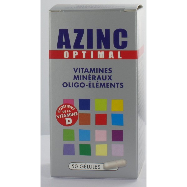 Optimal AZINC bottle 50 capsules