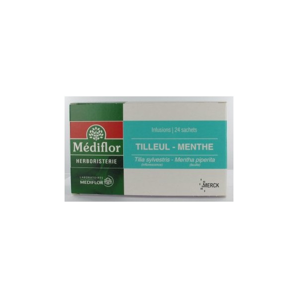 Mediflor INFUSIÓN Linden menta caja de 24 bolsas