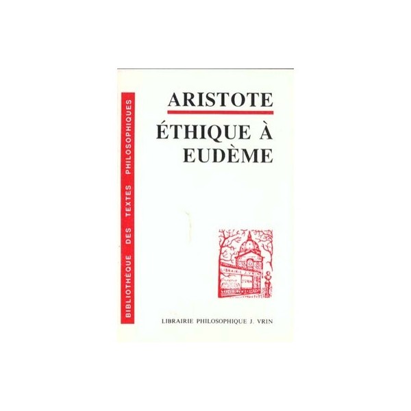 Eudemo Eudemo - Aristóteles - Vrin, TL